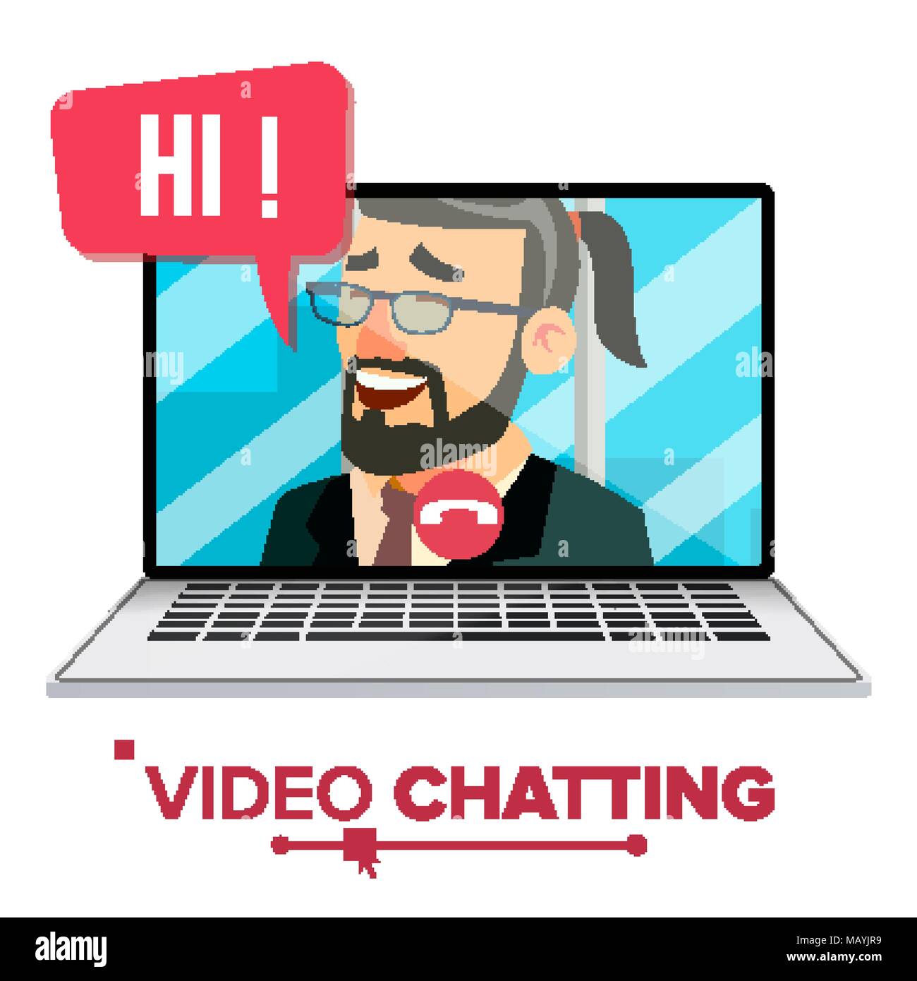 Chatting Vector. Chat Message. Technology Communicate. Bubble Speeches ...