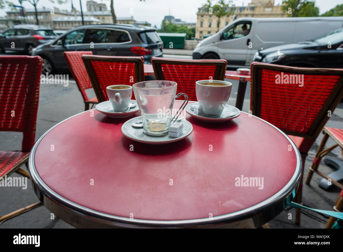 Cafeteria in Paris Stock Photo - Alamy
