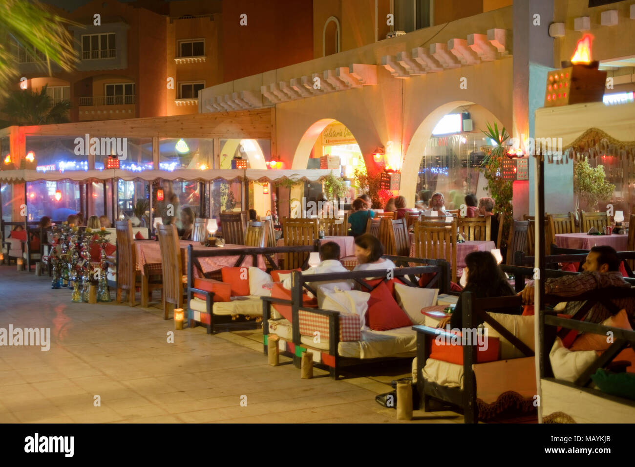 Egypt Hurghada Nightlife High Resolution Stock Photography and Images ...
