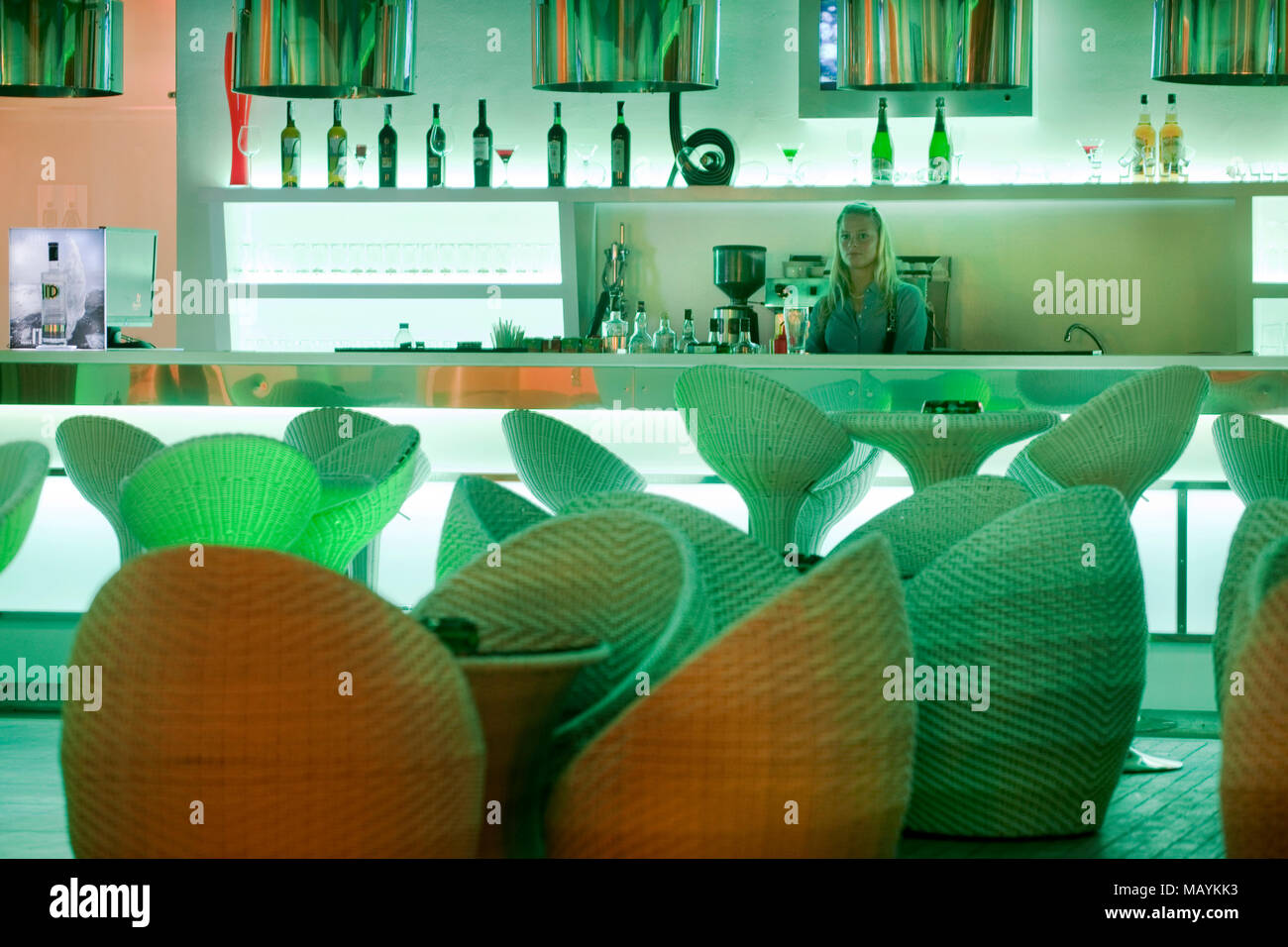 Aegypten, Hurghada, Bar Nice im Marina Stock Photo - Alamy