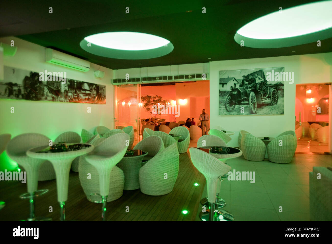 Aegypten, Hurghada, Bar Nice im Marina Stock Photo - Alamy