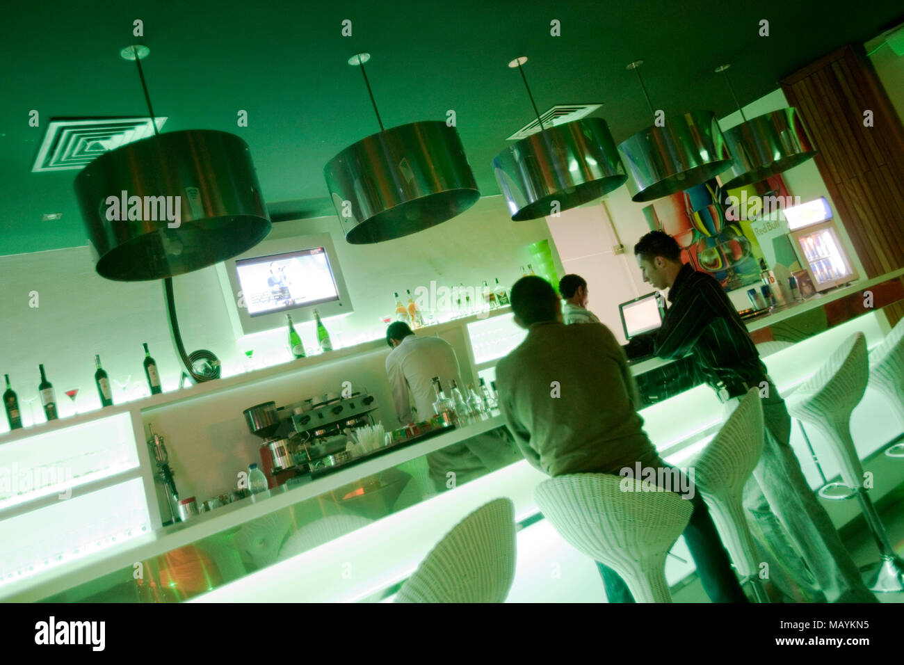 Aegypten, Hurghada, Bar Nice im Marina Stock Photo - Alamy