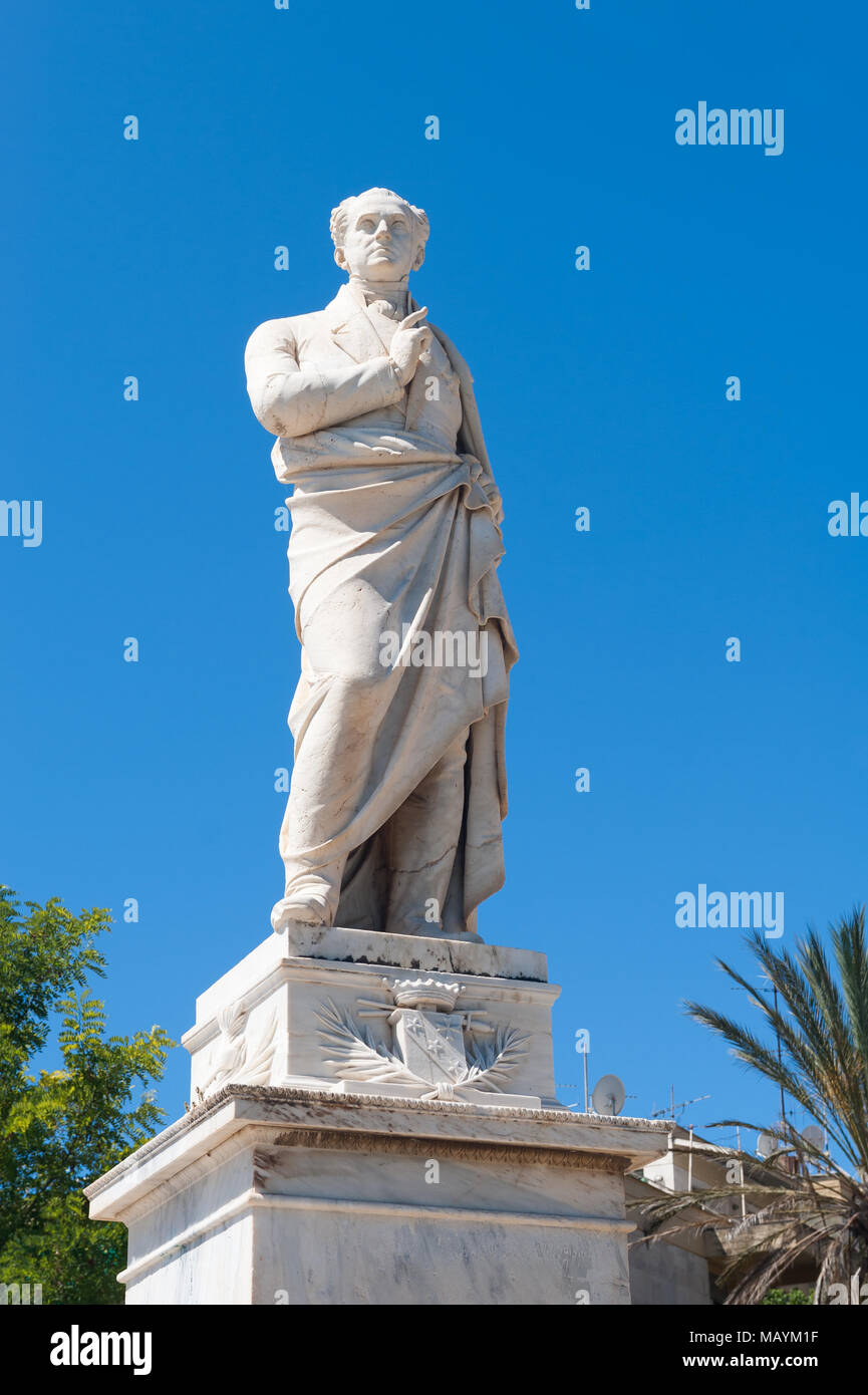 Corfu city statue hi-res stock photography and images - Alamy