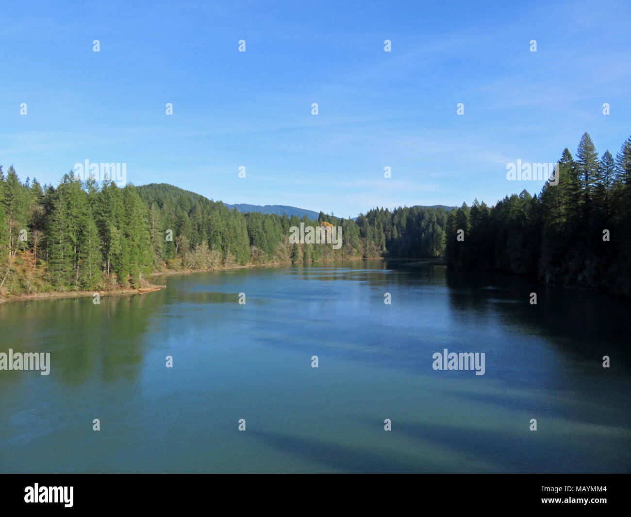 Yale Lake in Cougar, WA Stock Photo - Alamy