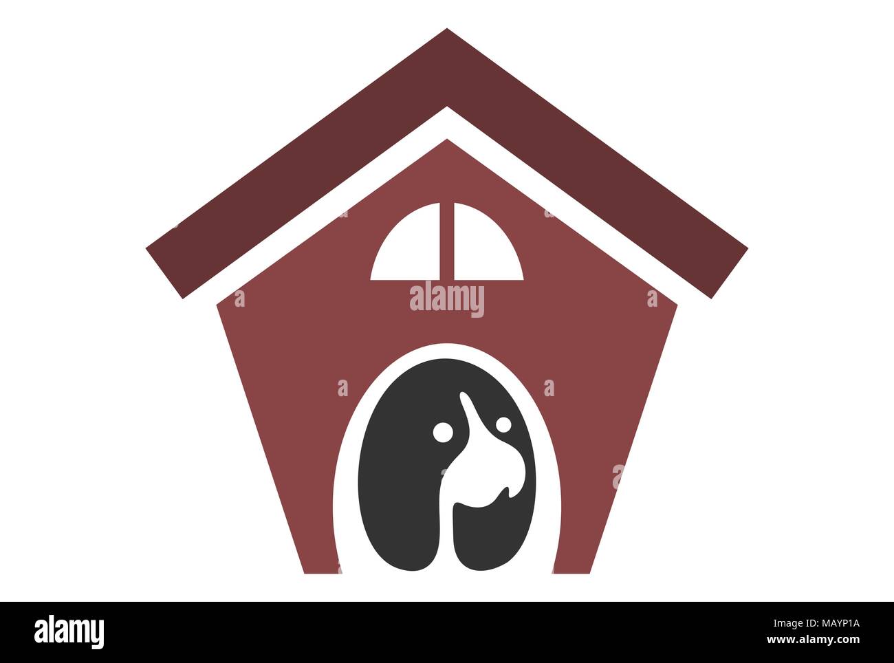 dog house logo vector Stock Vector Image & Art - Alamy