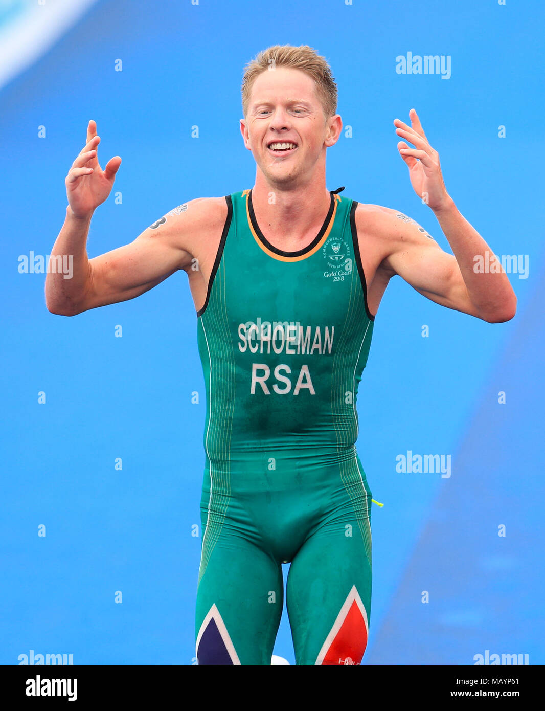South africas henri schoeman wins gold hi-res stock photography and ...