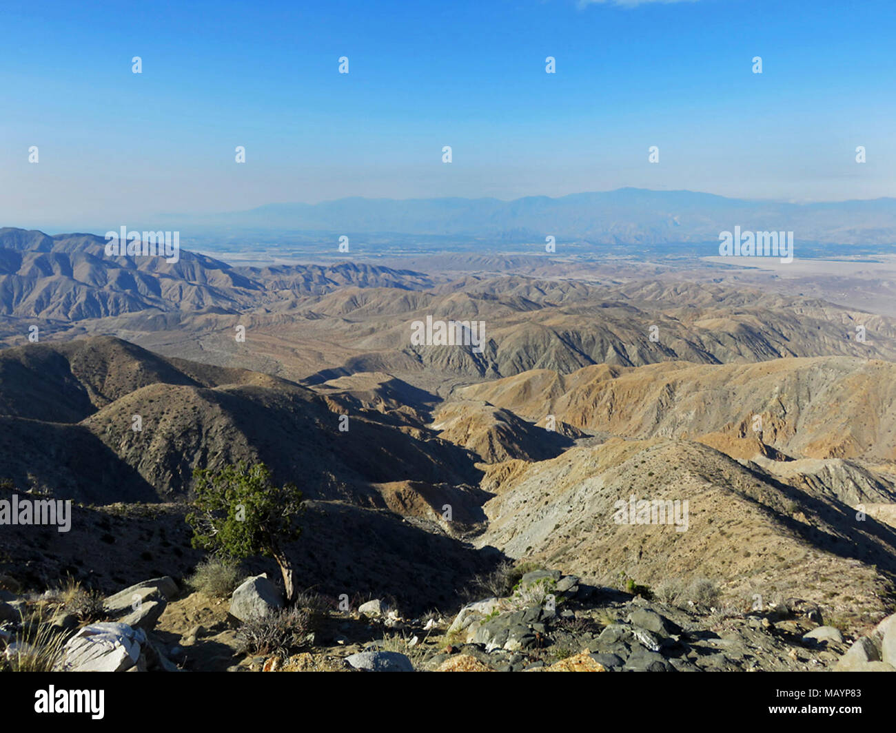 Keys View at Joshua Tree NP in CA Stock Photo - Alamy