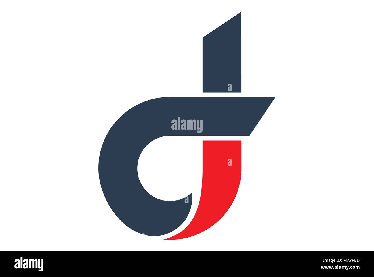 letter d abstract logo icon Stock Vector Image & Art - Alamy