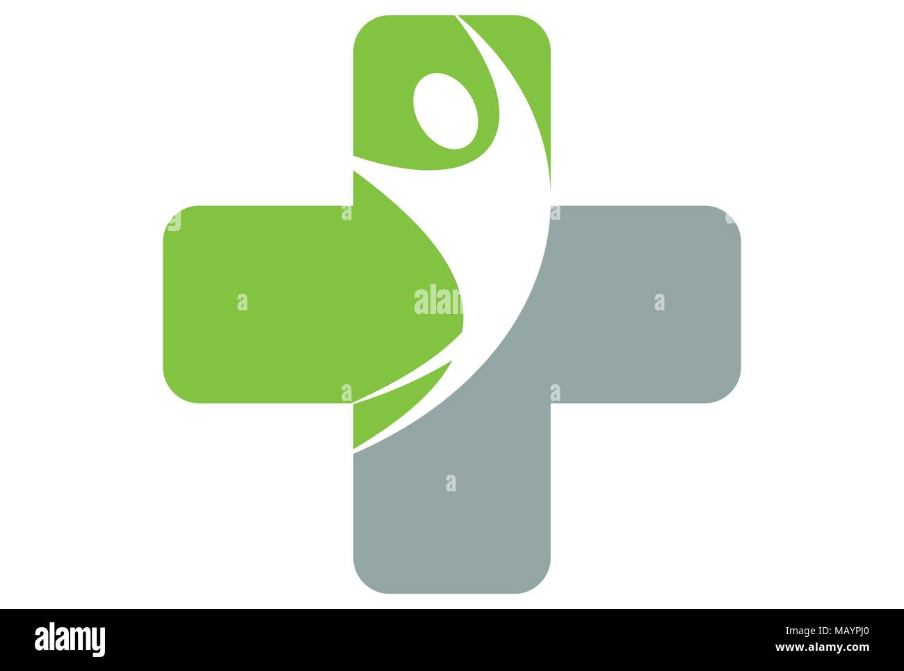 Vector logo pharmacy blue Stock Vector Images - Alamy