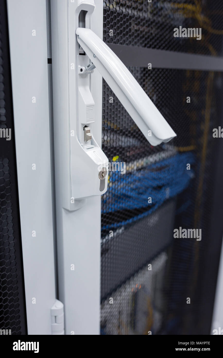 Server room details Stock Photo - Alamy