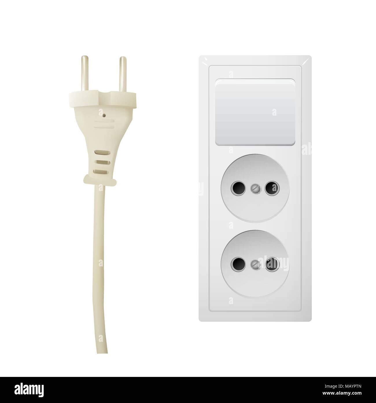 Two connectors Stock Vector Images - Alamy