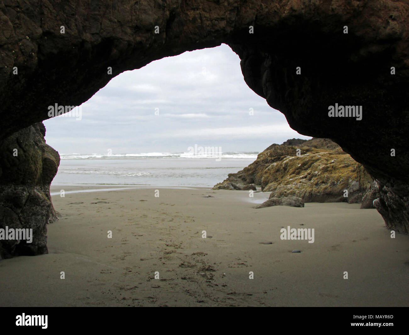 Cape Perpetua in Oregon Stock Photo - Alamy