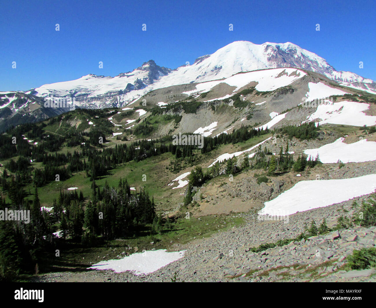 Sunrise point rainier hi-res stock photography and images - Alamy