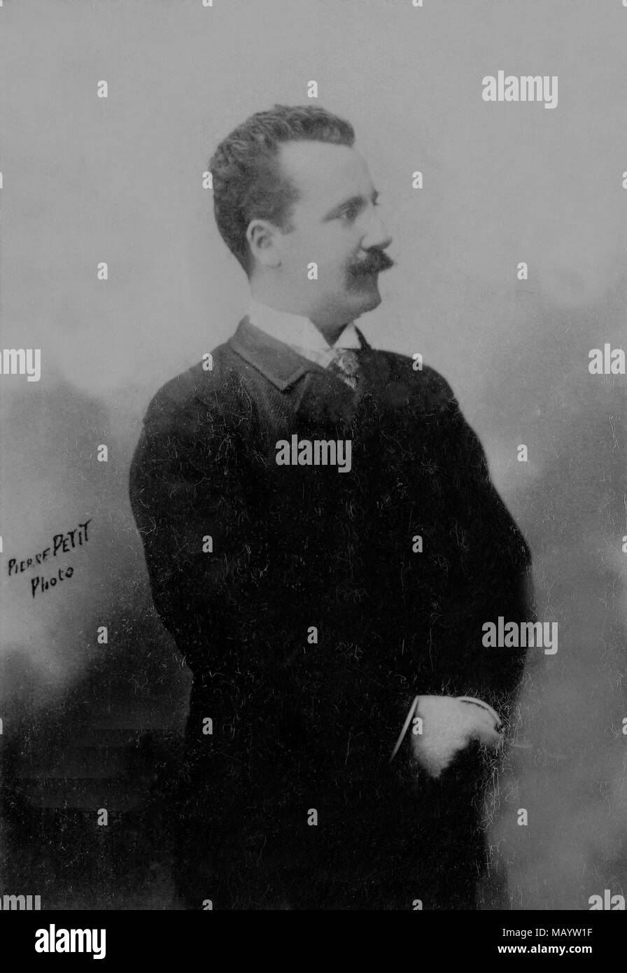 Portrait of the French painter Georges Cain ( 1856 - 1919 ...