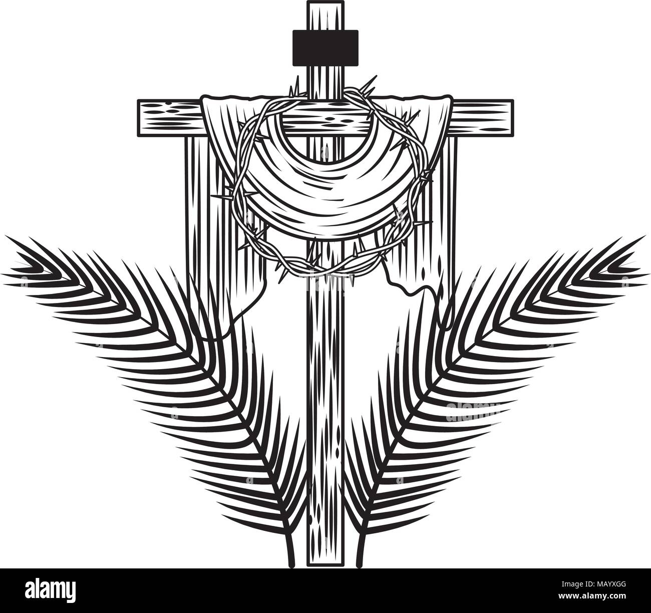 Thorns tree Stock Vector Images - Alamy