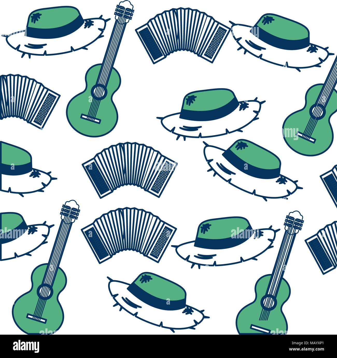 Guitar accordion pattern background hi-res stock photography and images ...