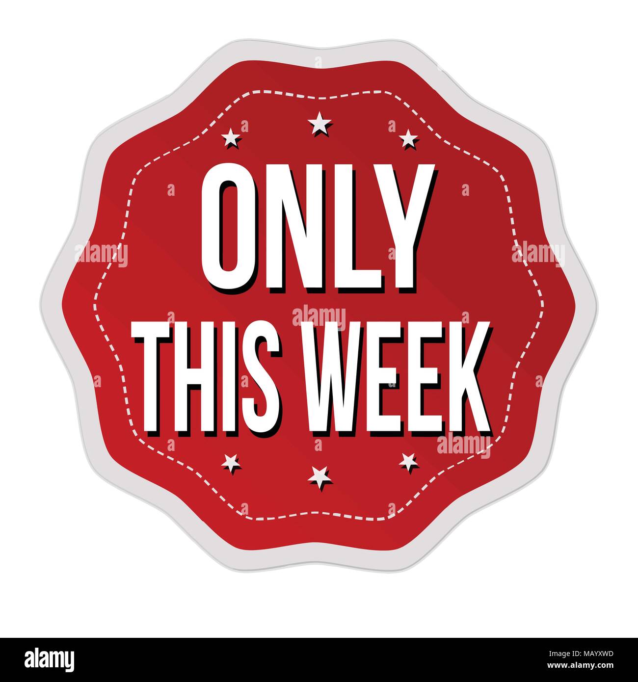 Deal of the week vector vectors hi-res stock photography and images - Alamy