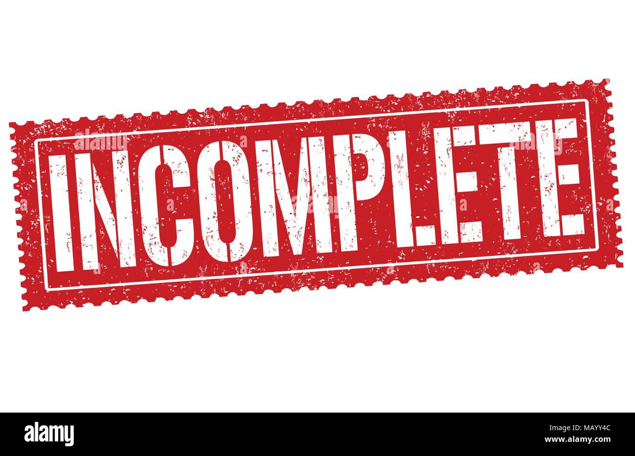 Unfinished design Stock Vector Images - Alamy