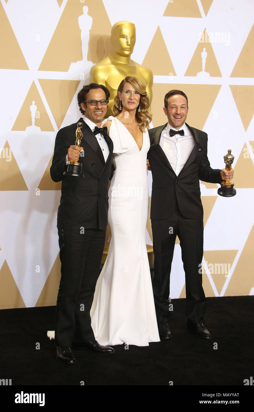 90th Annual Academy Awards - Press Room Featuring: Dan Cogan, Laura ...