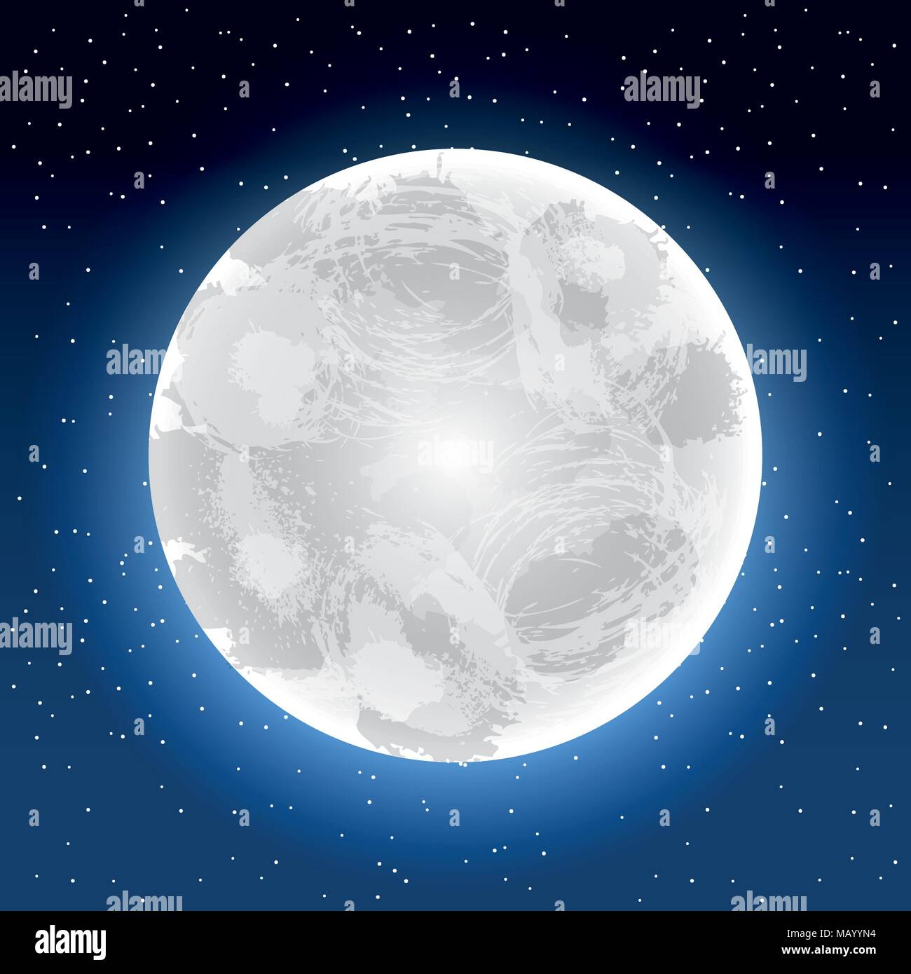 Full moon dance Stock Vector Images - Alamy
