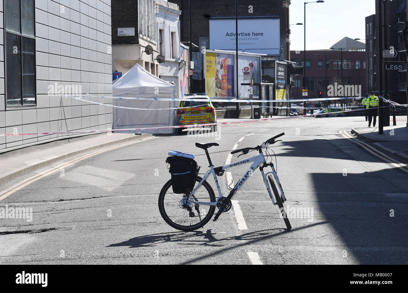 The Scene In Link Street And Morning Lane High Resolution Stock ...