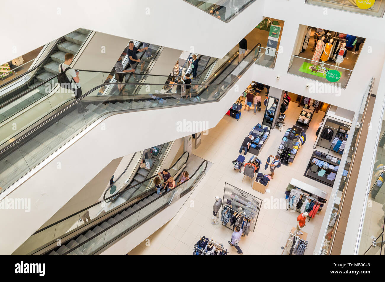 Inside john lewis department store hi-res stock photography and images ...