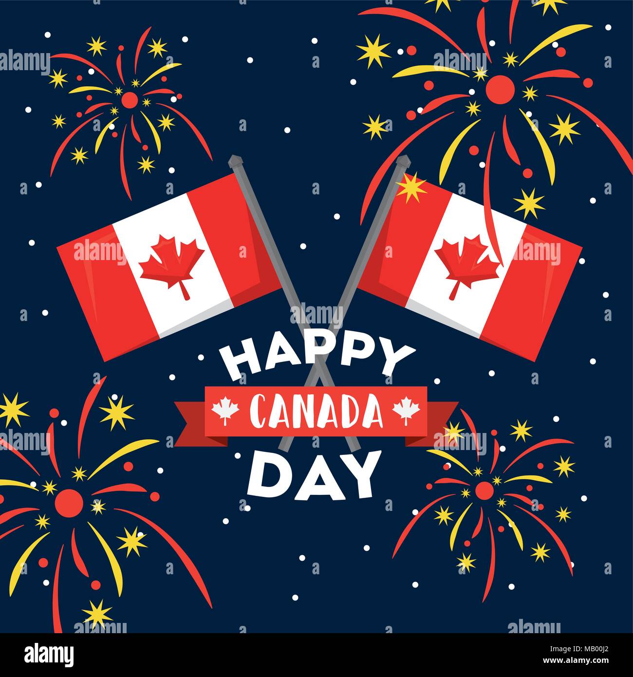 happy canada day Stock Vector Image & Art - Alamy