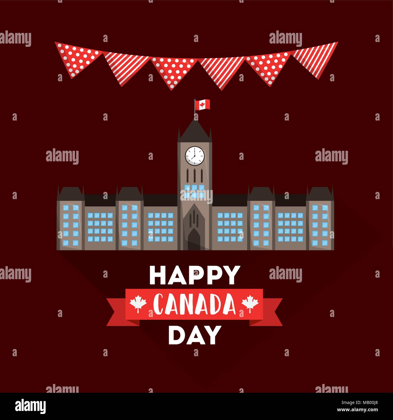 Canada festival national Stock Vector Images - Alamy
