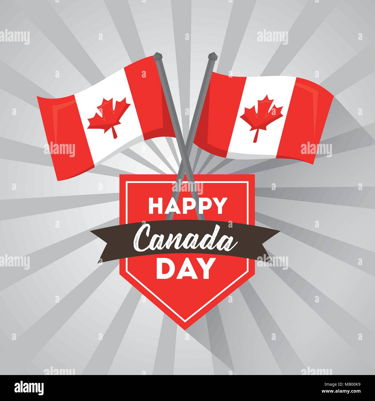 happy canada day Stock Vector Image & Art - Alamy