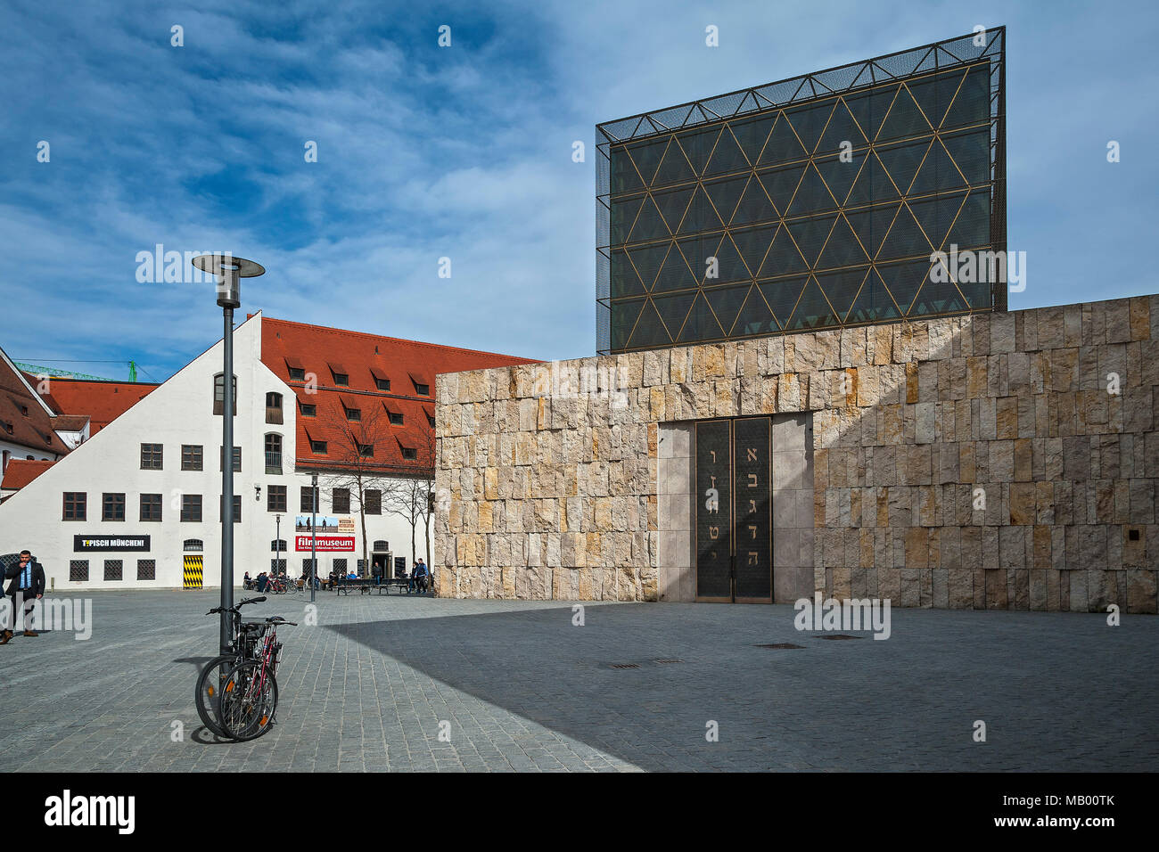 Jewish Centre, Jakobsplatz Synagogue, Munich, Bavaria, Germany Stock ...