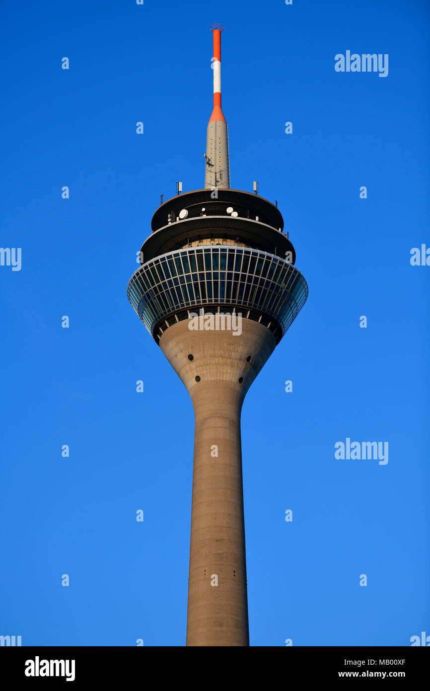 Rheinturm rhine tower dusseldorf hi-res stock photography and images ...