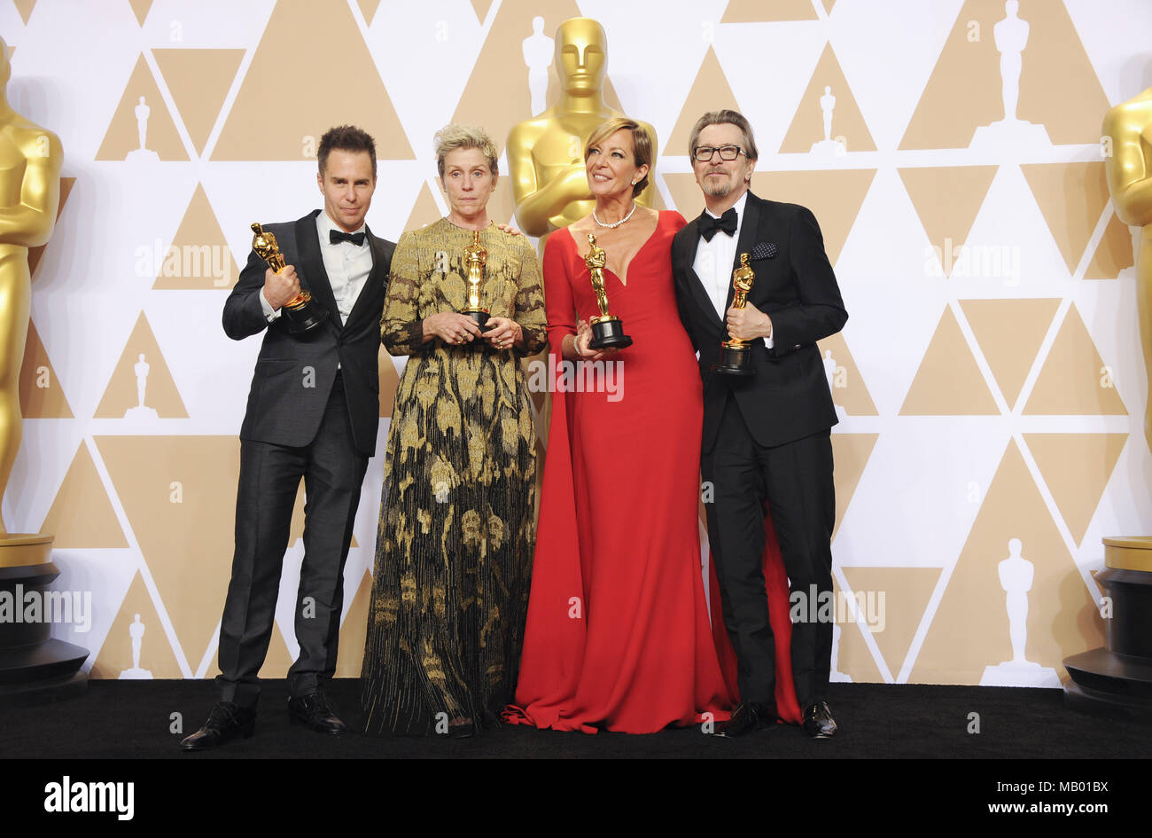 The 90th Annual Academy Awards Press Room Featuring: Sam Rockwell ...