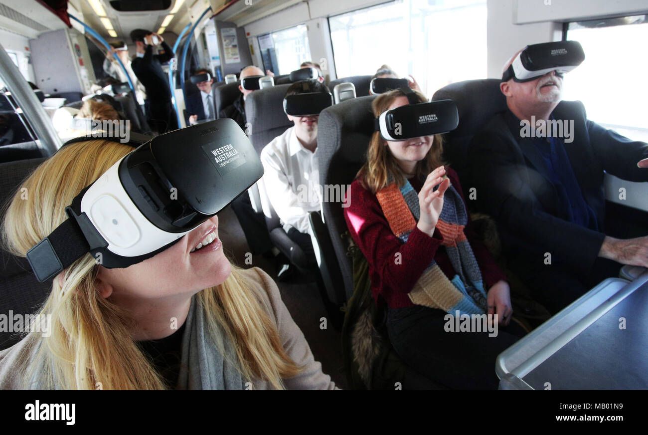 Commuters on a Chiltern Railways train to London experience a taste of ...