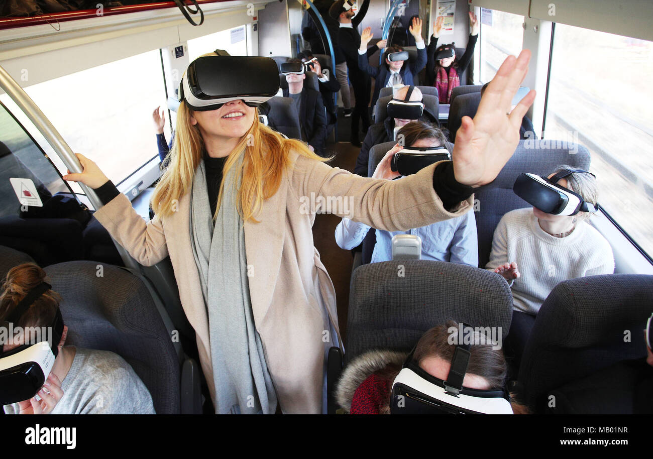 360 vr train hi-res stock photography and images - Alamy