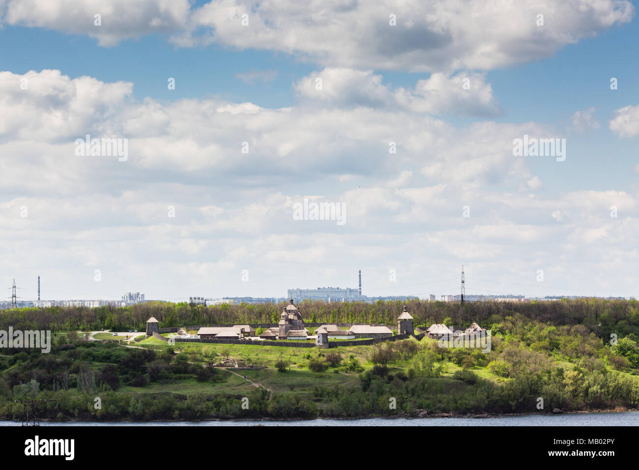 Khortytsia cossack history museum hi-res stock photography and images ...
