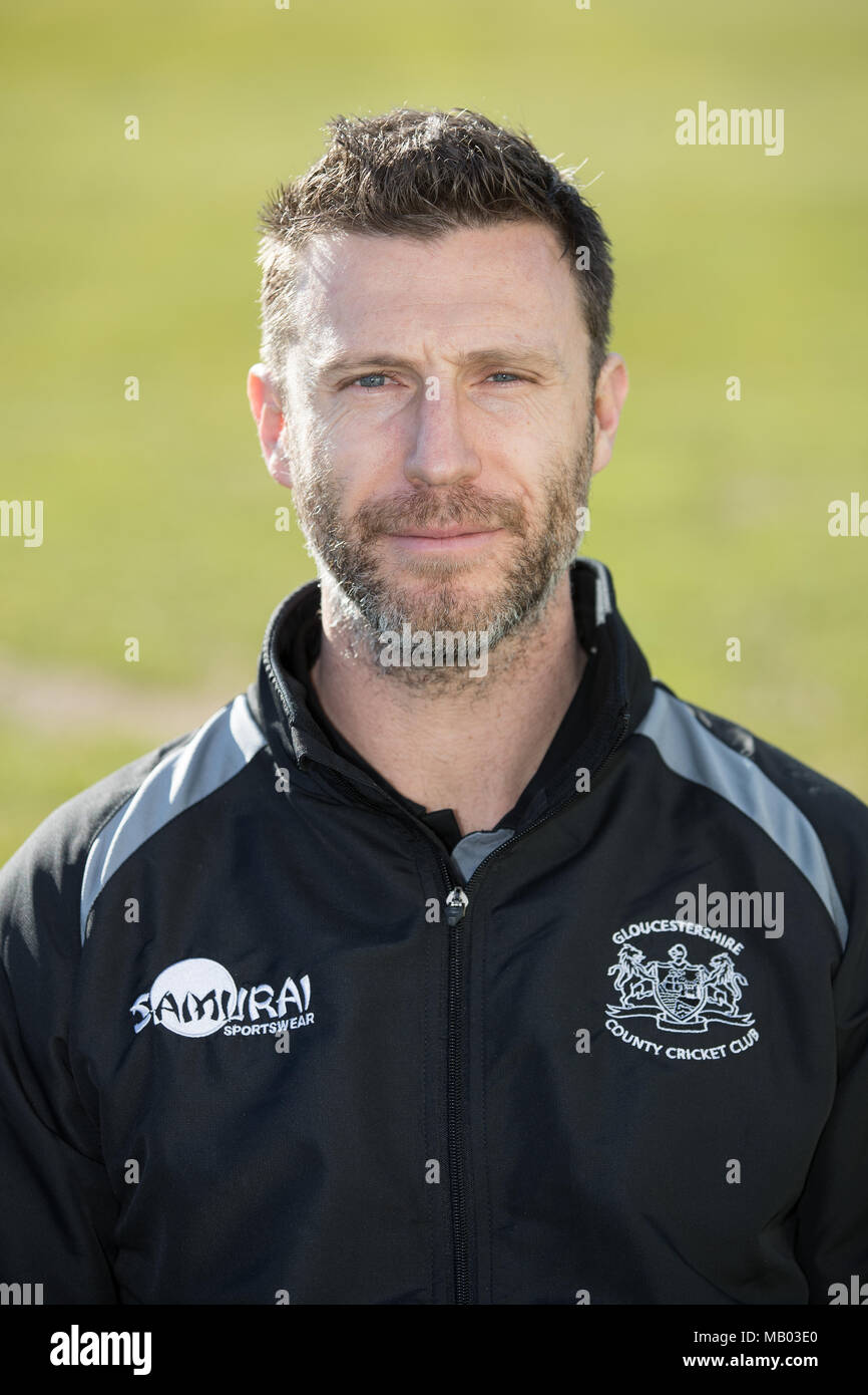 Julian Calefato (Lead Physiotherapist) of Gloucestershire during the ...