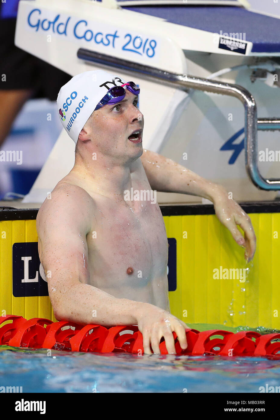 Scotland's Ross Murdoch after winning Silver in the Men's 200m ...