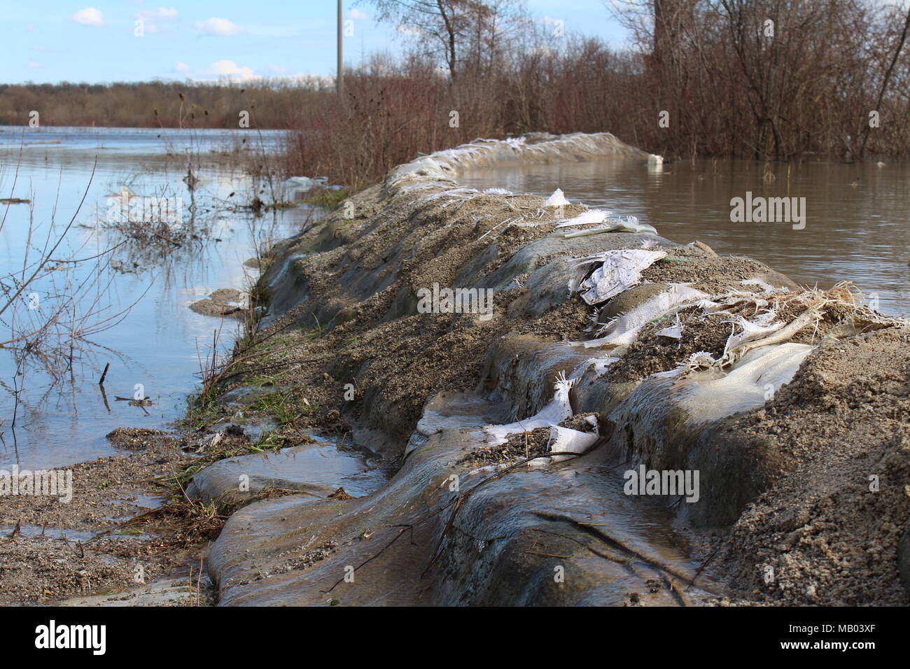 Old sandbags hi-res stock photography and images - Alamy