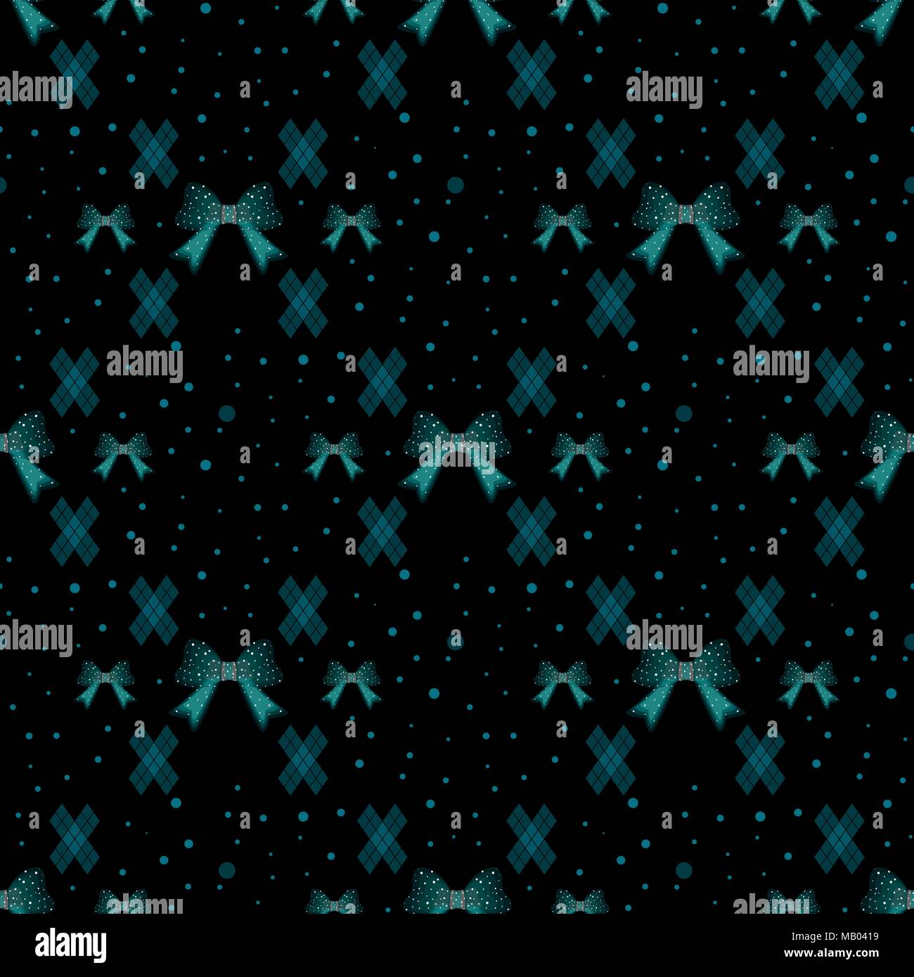 Vector cute abstract bow tie seamless pattern background eps10 Stock ...