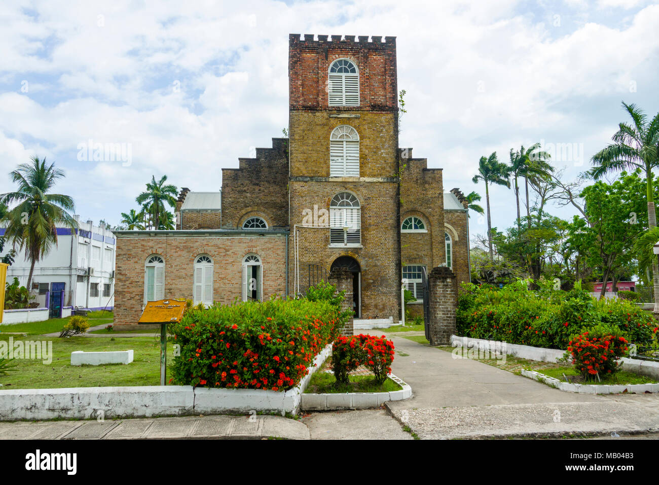 Belize catholic church hi-res stock photography and images - Alamy