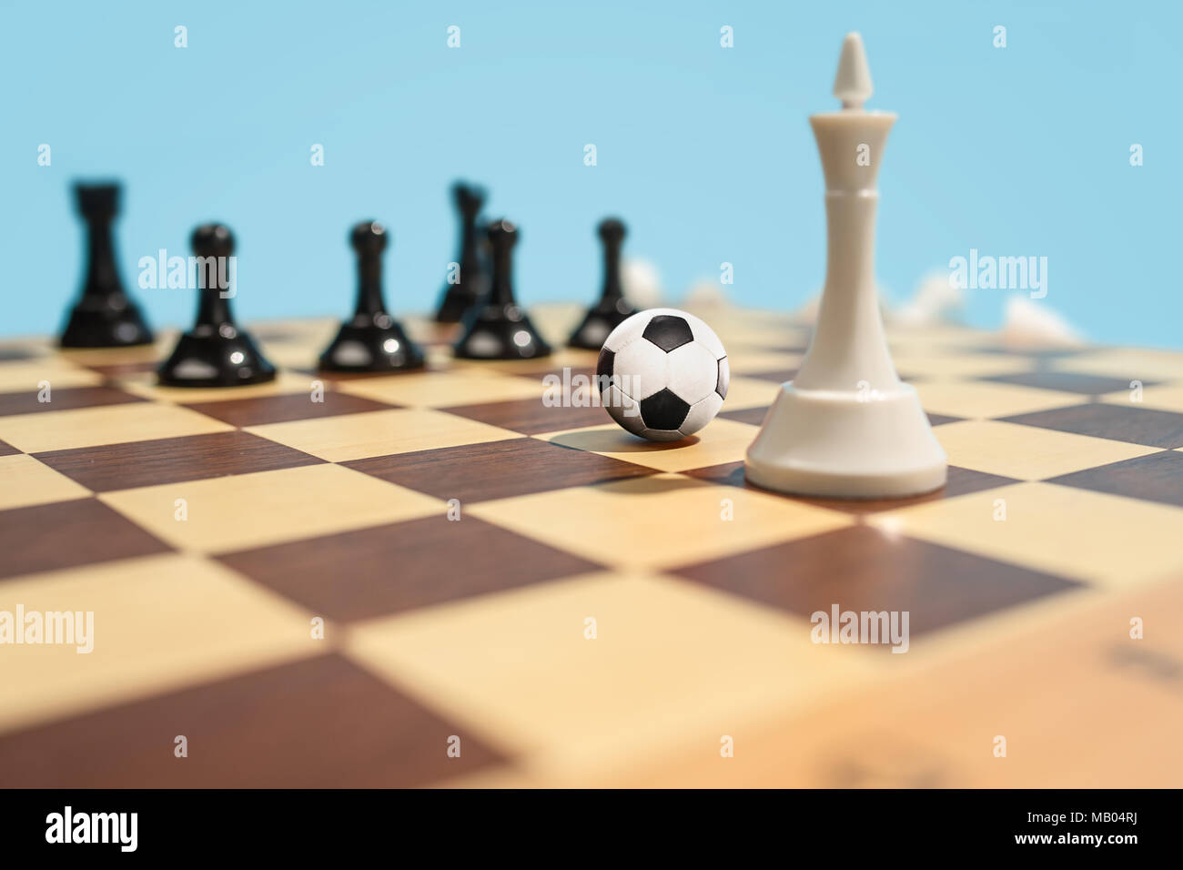 Soccer chess pieces hi-res stock photography and images - Alamy