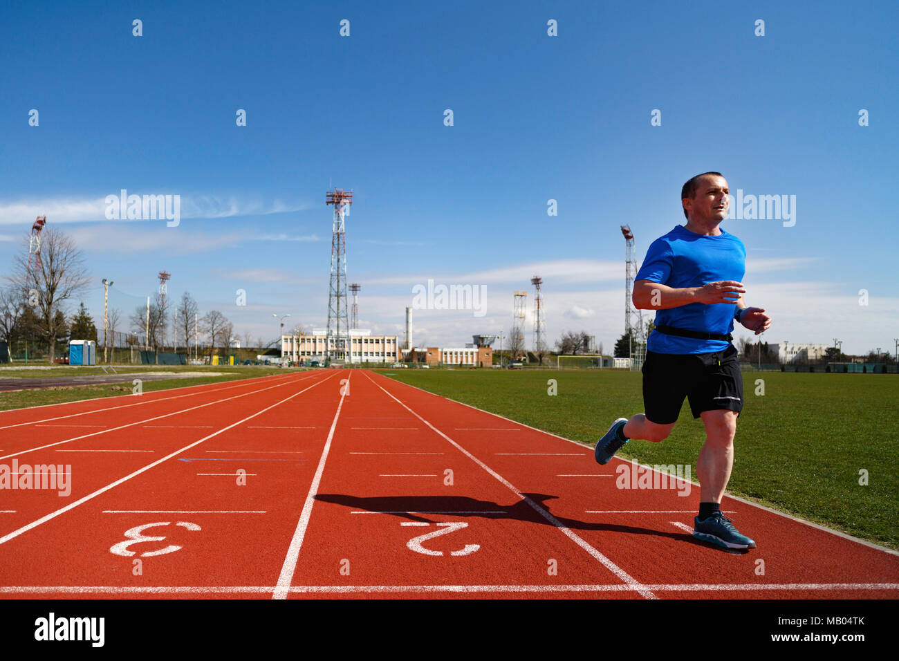 Male sprinter hi-res stock photography and images - Alamy