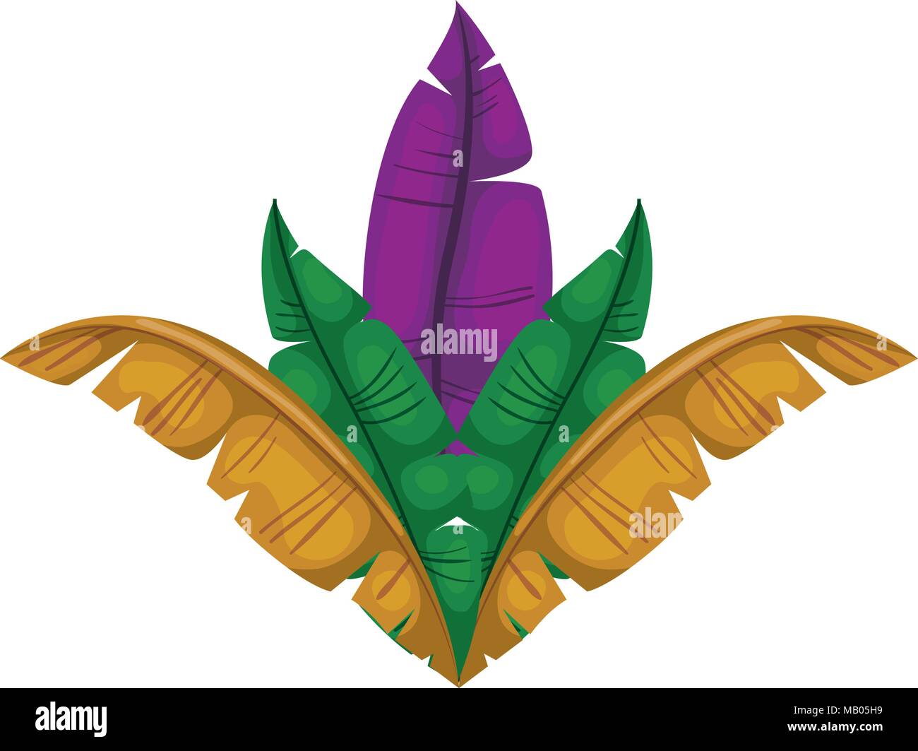 carnival feathers ornament decorative Stock Vector Image & Art - Alamy