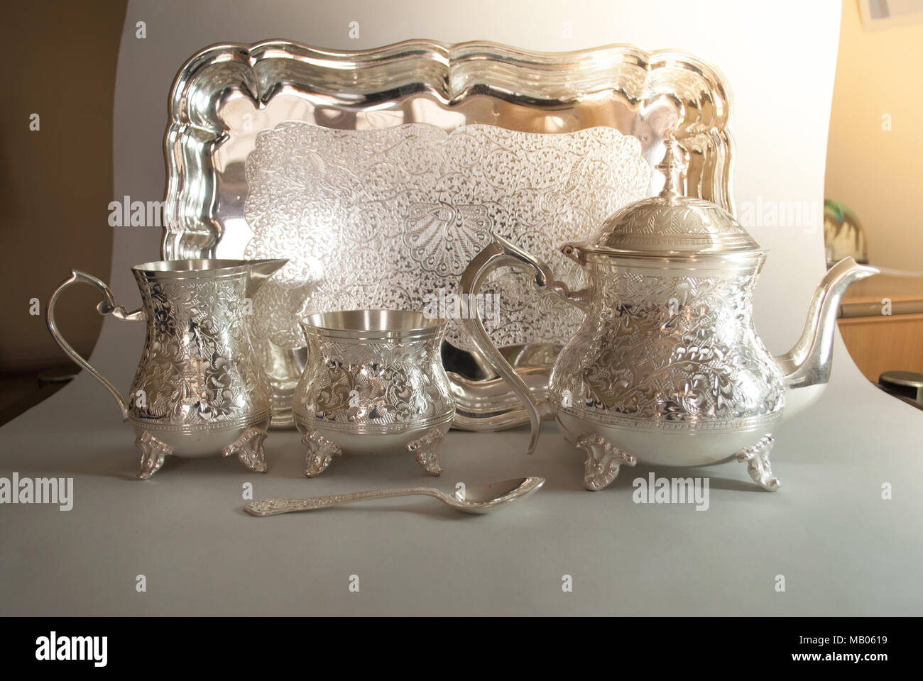 Silver made hi-res stock photography and images - Alamy