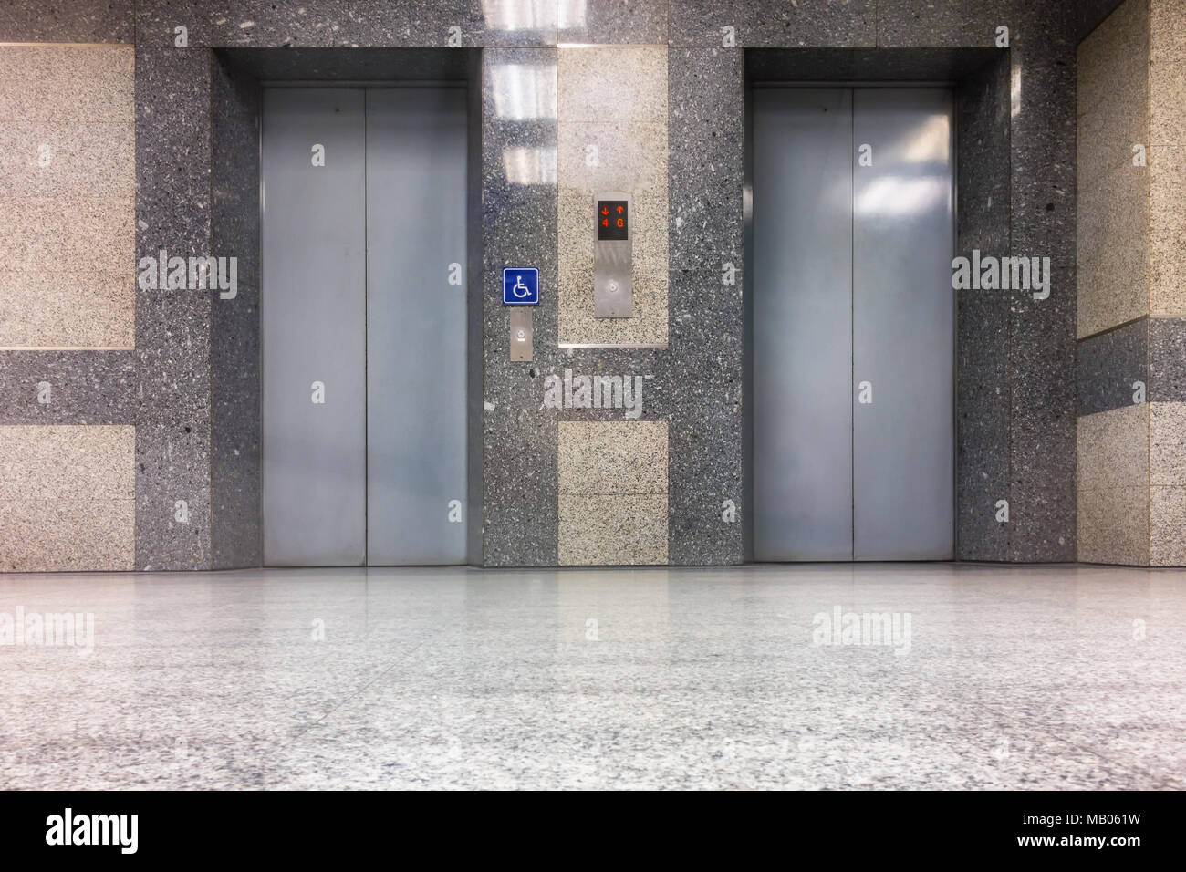 Elevator lift entrance underground hi-res stock photography and images ...