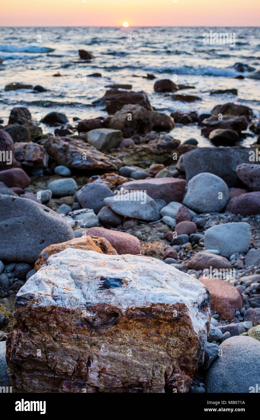 Lesvos petrified forest global geopark hi-res stock photography and ...