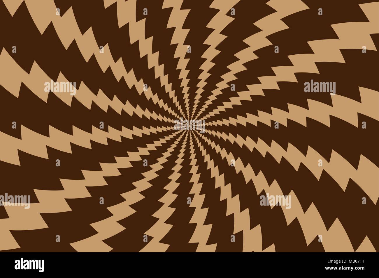 Lightning bolt - abstract geometric vector pattern - brown, Thunder ...