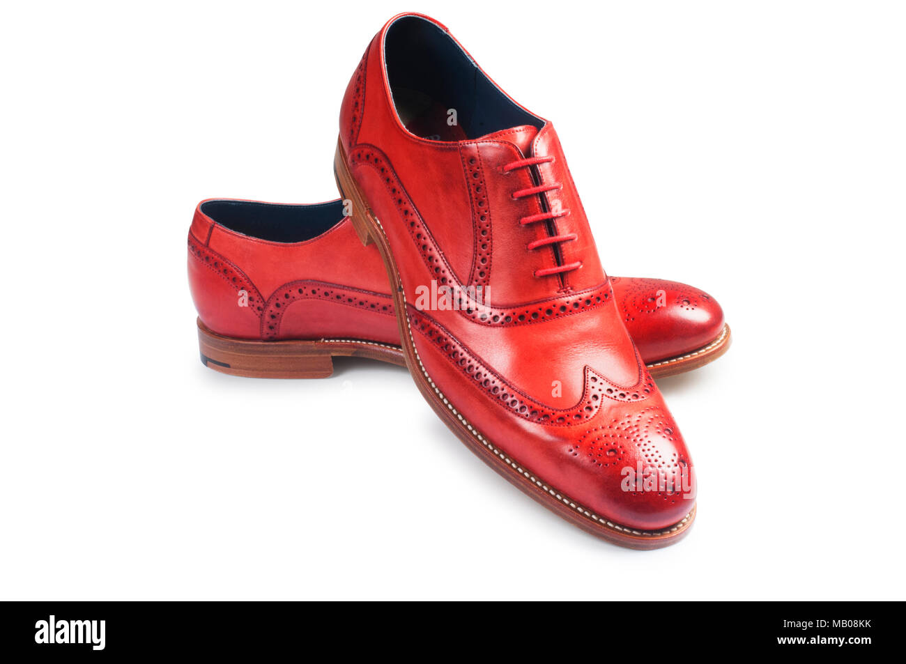 Mens shoes red laces hi-res stock photography and images - Alamy