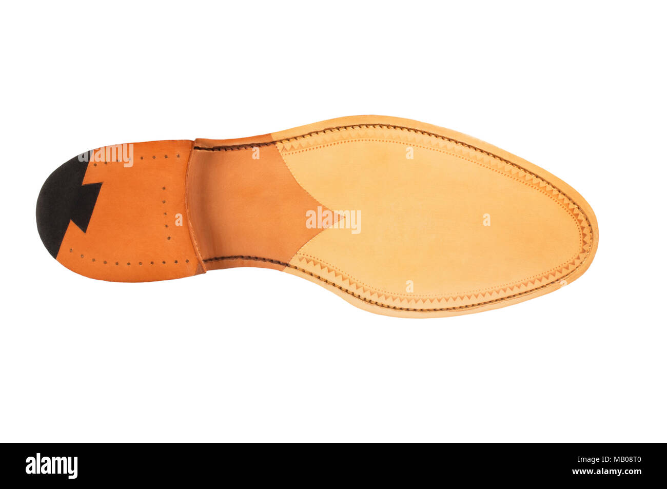 Handmade mens shoe Cut Out Stock Images & Pictures - Alamy