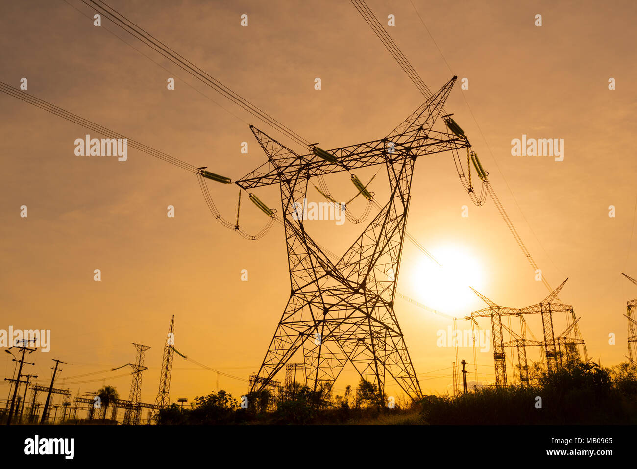 Sub Power Station High Resolution Stock Photography and Images - Alamy